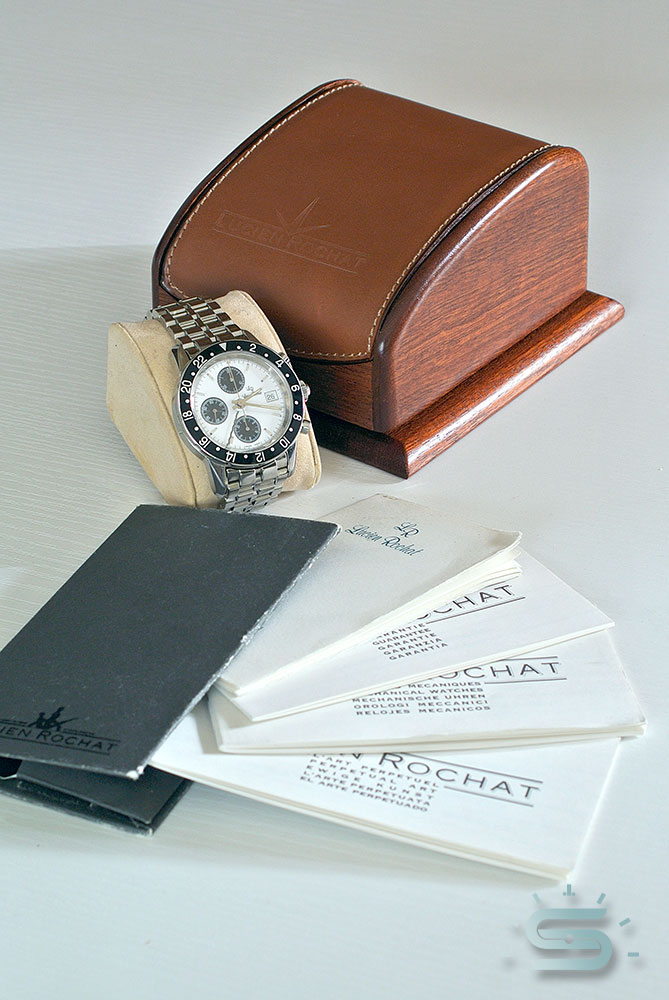 Lucien Rochat Chrono GMT Panda - Segnatempo