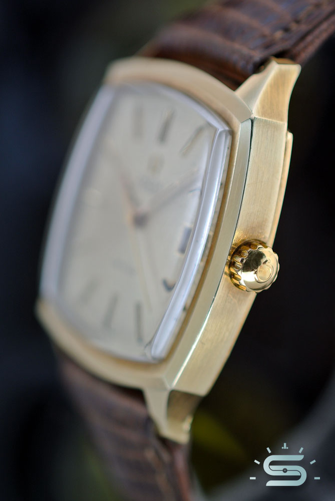 Omega DeVille 166.075 Oro Cal. 1002 - Segnatempo