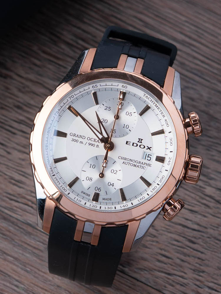 EDOX GRAND OCEAN CHRONOGRAPH 300 M. - Segnatempo